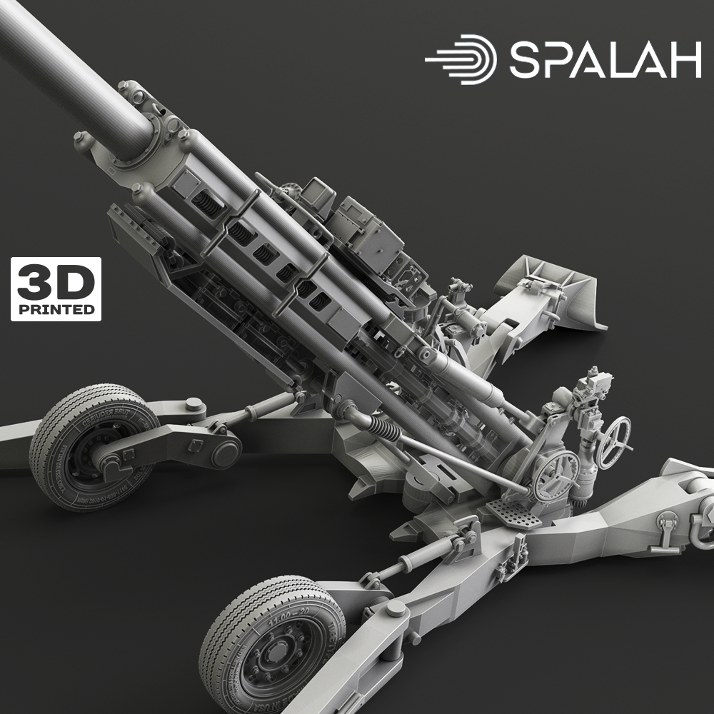 SPALAH M777 1/35 Scale Model – Modern Artillery Howitzer Kit – Plastic ...