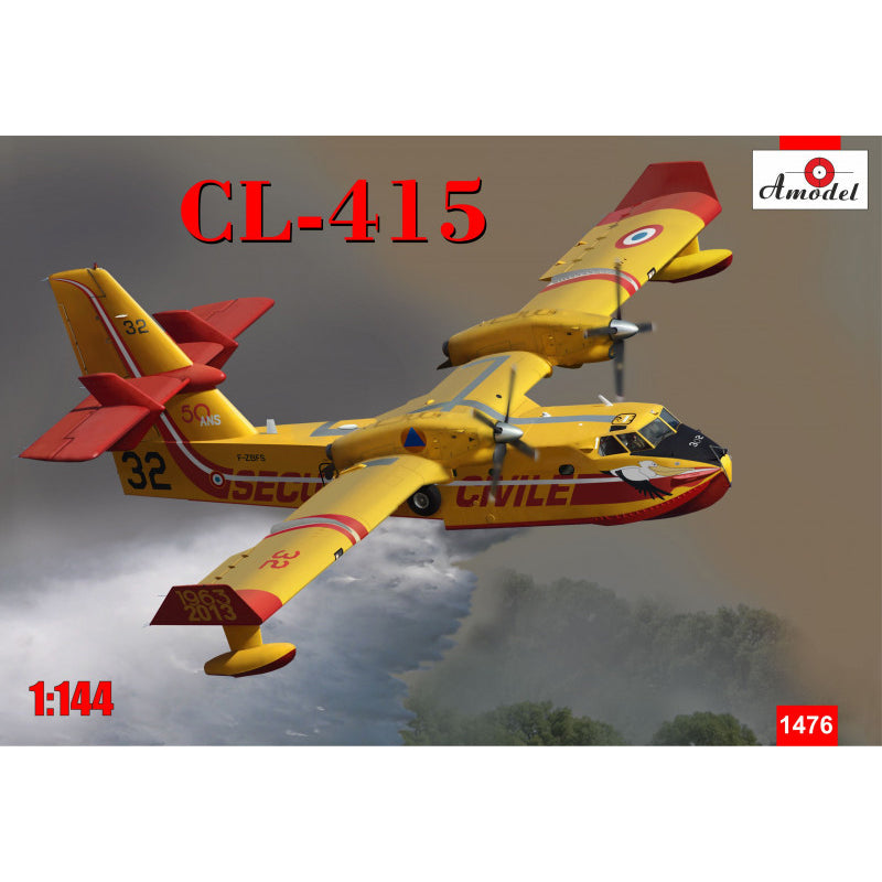 CL-415 Amphibious Firefighting Aircraft Model Kit 1:144 | Amodel ...