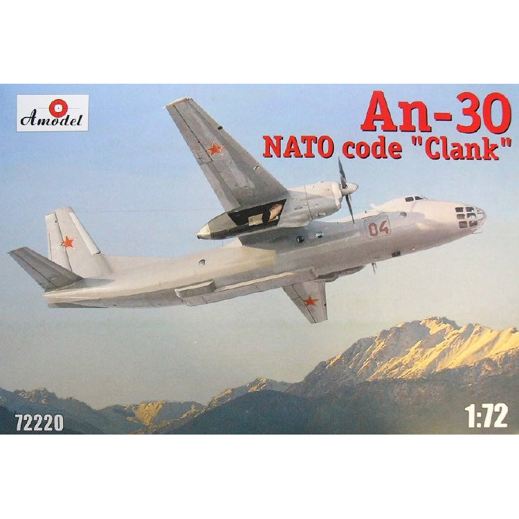 Antonov An-30 Soviet Aerial Survey Aircraft Model Kit 1:72 | AMODEL ...