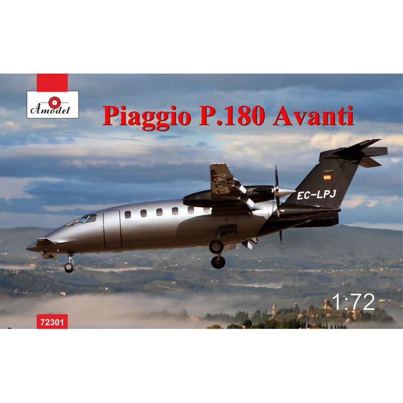 Piaggio P.180 Avanti Scale 1:72 Amodel AMO72301 Scale Model Kit ...